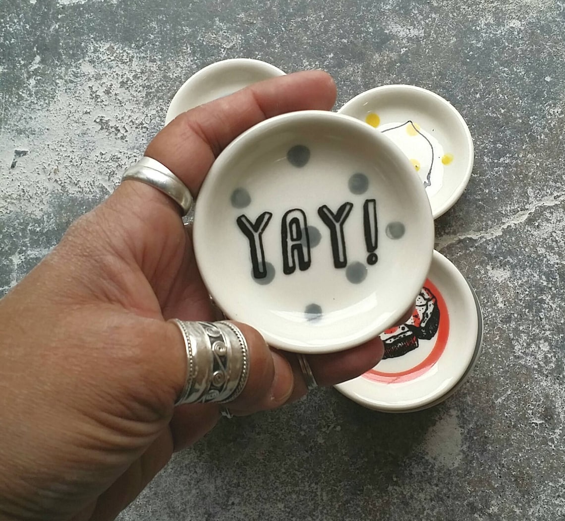 The Littlest Dish. Palm Sized Dishes for a Myriad of Things. | Etsy