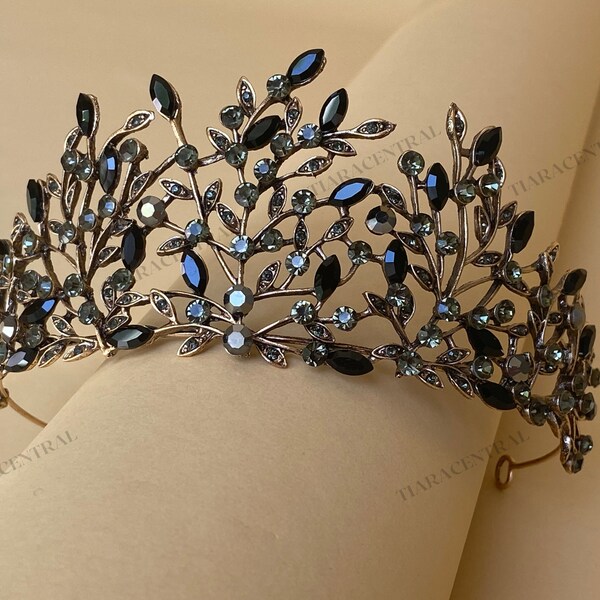 Black Tiara - Etsy