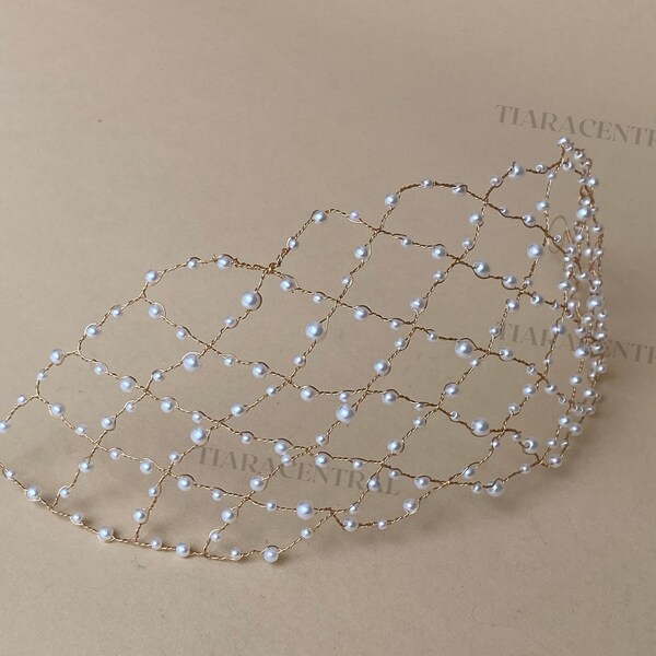 Pearl Hair Net - Etsy