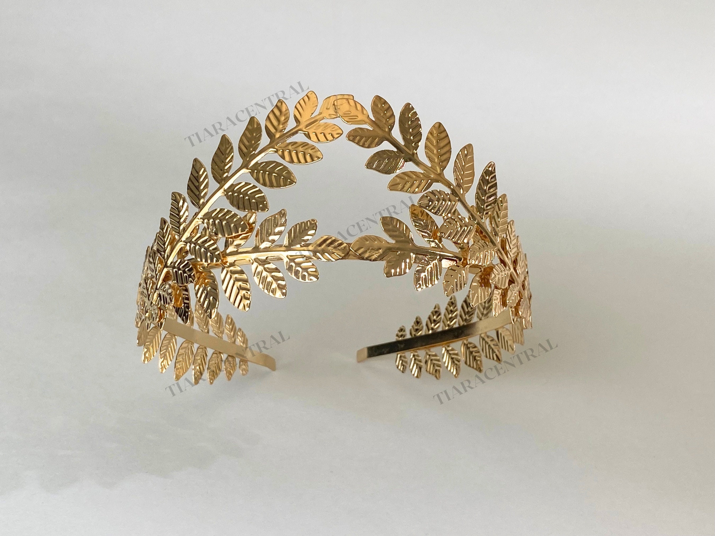 Silver Leaf Crown, Gold Leaves Headpiece, Costume Party Headpiece, Prom ...