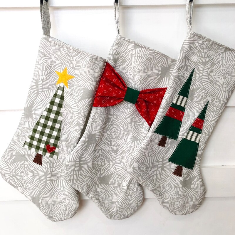 Modern Stocking - Etsy