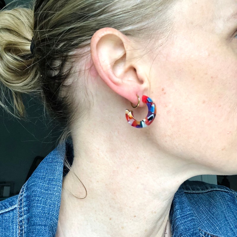 Colorful Earrings - Etsy