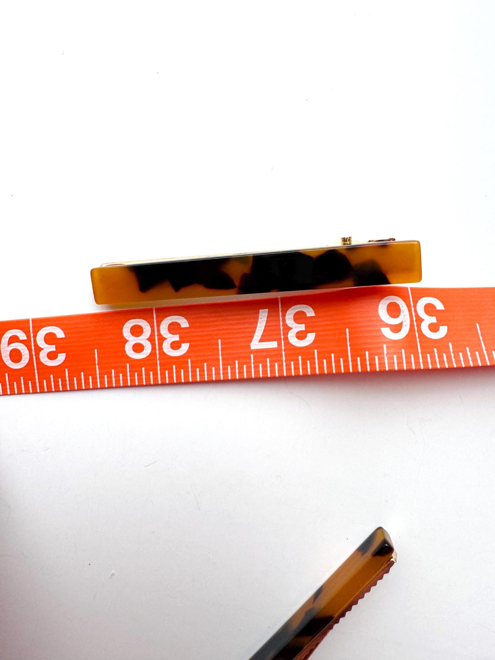Tortoise Shell Barrette Set – Golden Brown Hair Clips - Etsy
