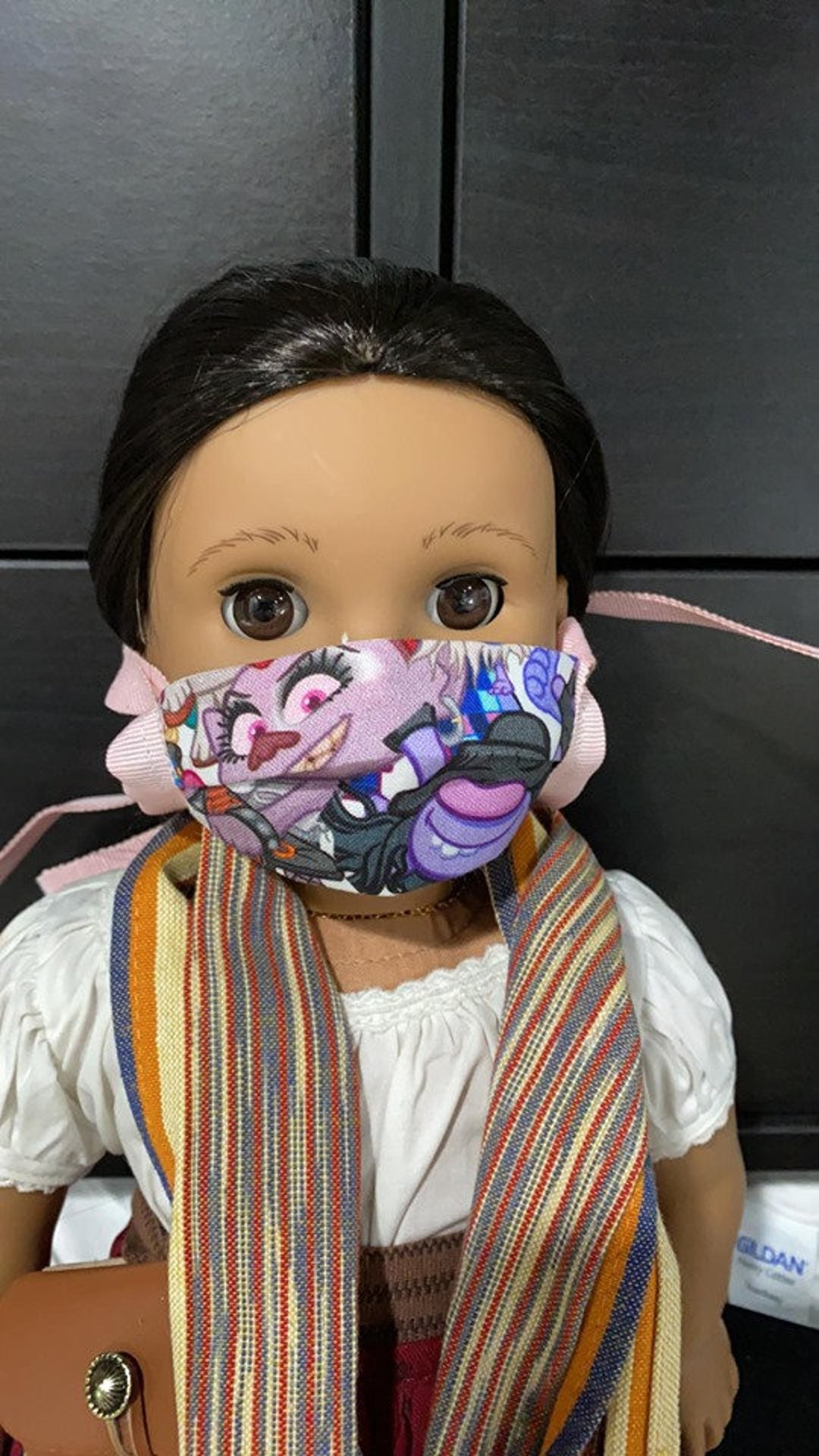 Doll Face Mask Trolls 18 Doll Mask Trolls Fabric 18 Inch Doll Face Mask ...