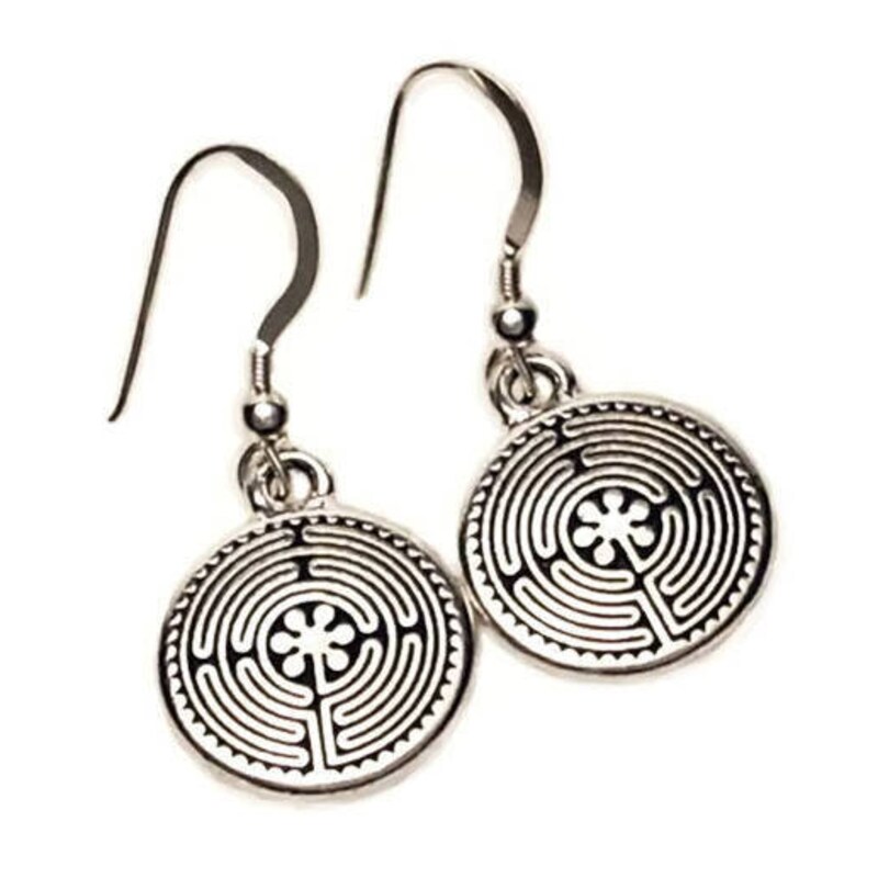 Labyrinth Earrings - Etsy