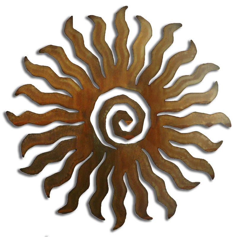 Metal Sun Wall Art - Etsy