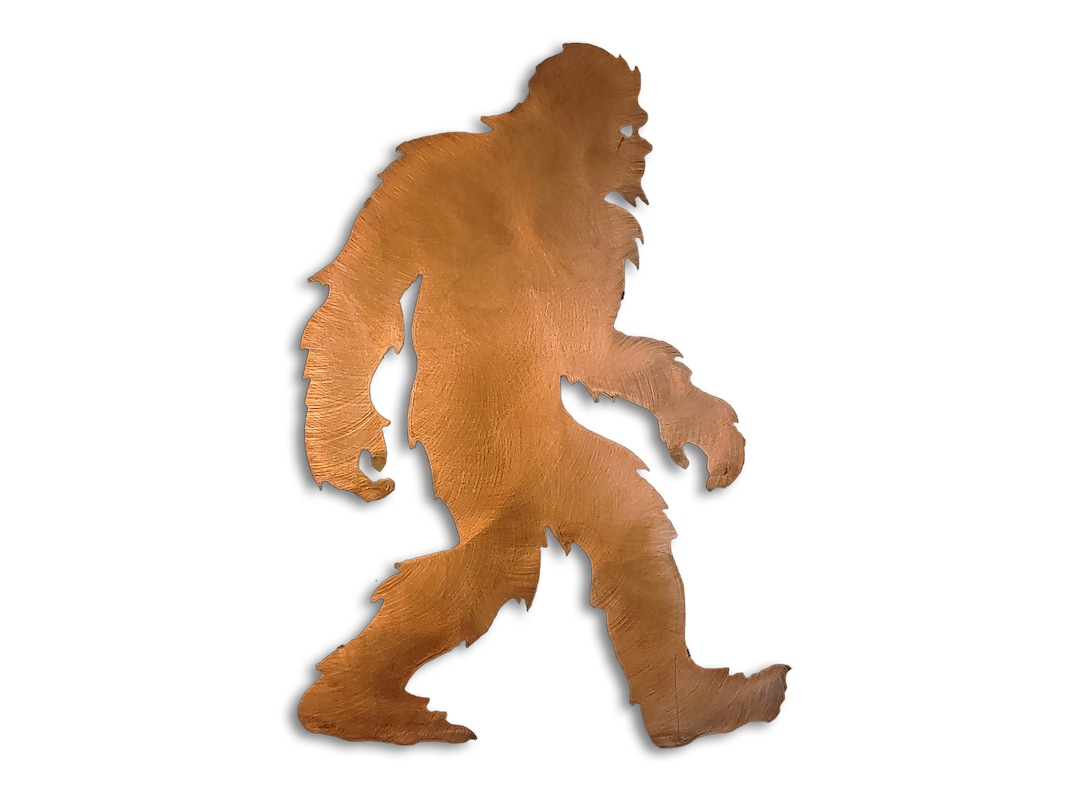 Sasquatch Metal Wall Art, Bigfoot Element Collection, Five Sizes, Made ...