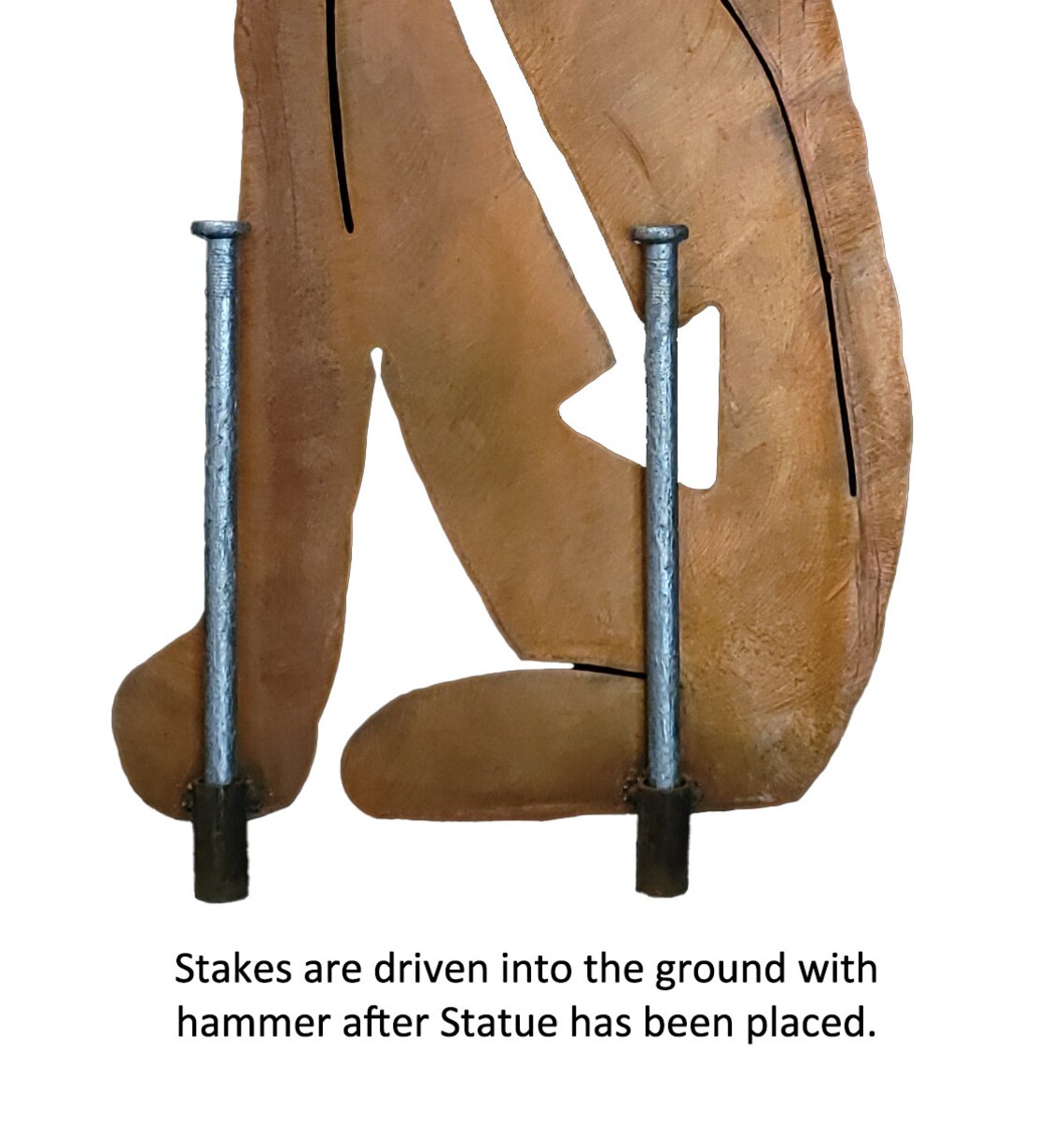 Bigfoot Chopper Statue Metal Yard Art, Crooks Designs, Handmade in ...