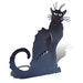 Black Cat Yard Garden Statue, El Gato Metal Yard Art, Steel Chat Noir ...