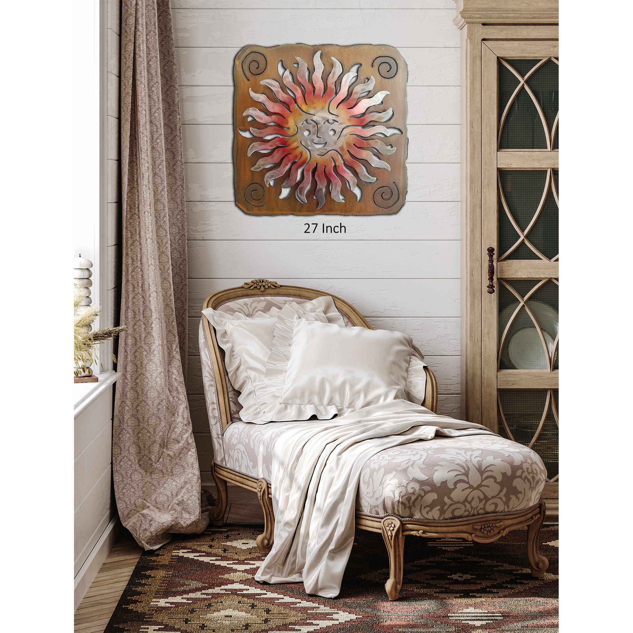 Sprite Sun Face Southwest Cut Outs Sunset Swirl Finish - Etsy