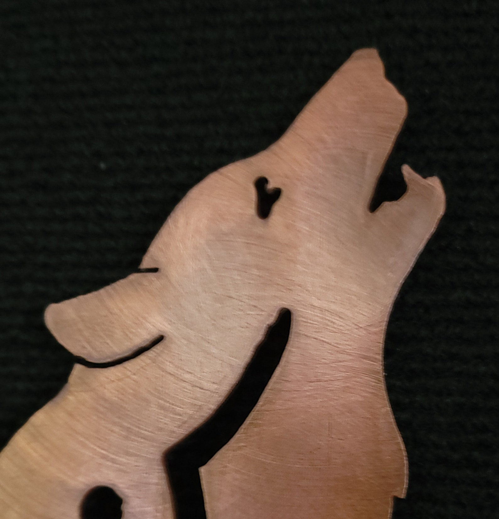 Wolf Element Metal Wall Art, Woodland Collection, Timber Wolf, Howling ...