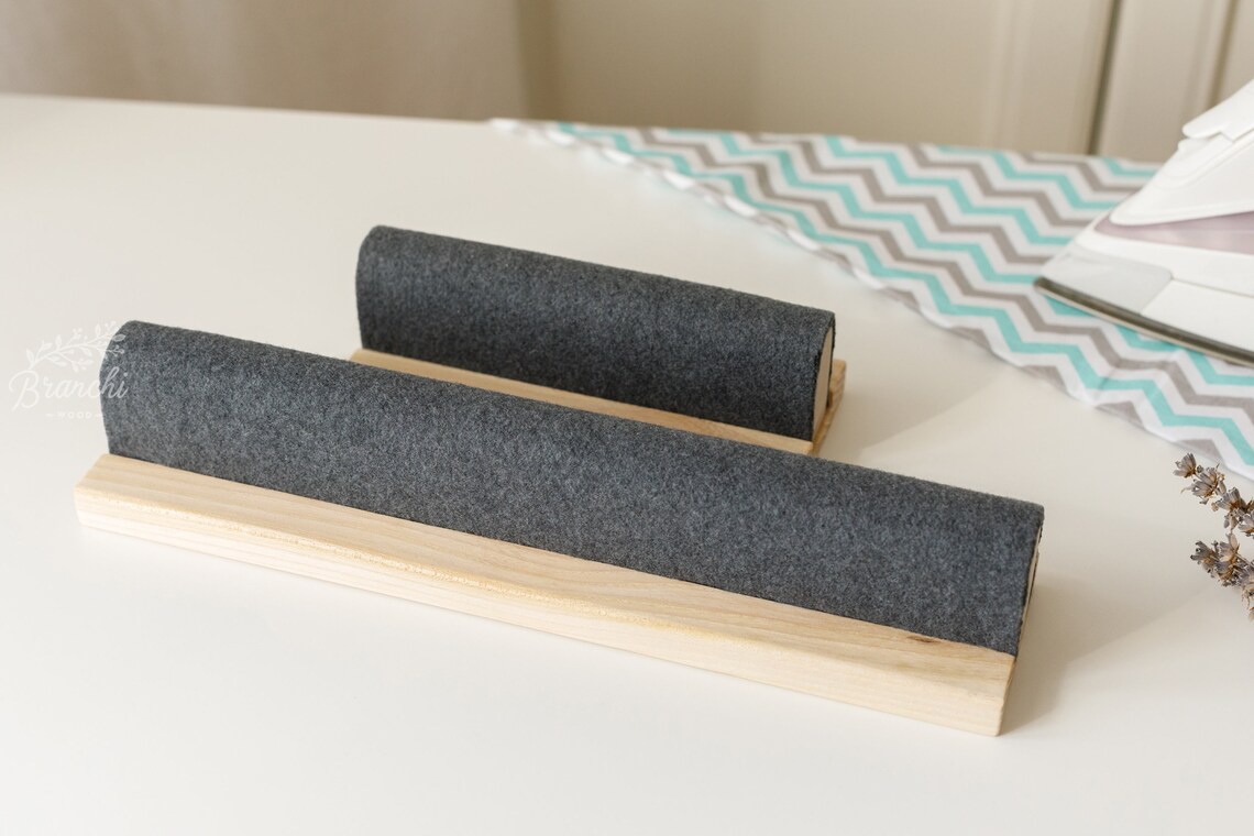 Wool Quilter's Clapper and Presser Bar for Seams, Choice of Two Lengths ...