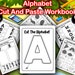 Alphabet Cut and Paste Workbook - Etsy