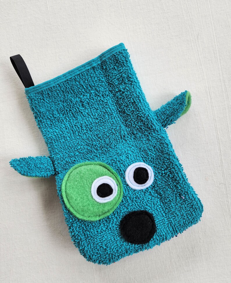 Kids Puppy Dog Bath Mitt-washcloth-puppet-baby Bath Mitt-bath Tub Toy ...