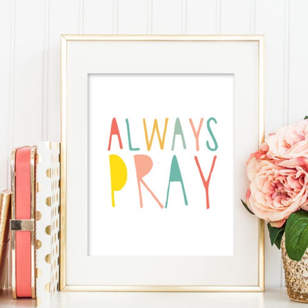 Always Pray - Etsy