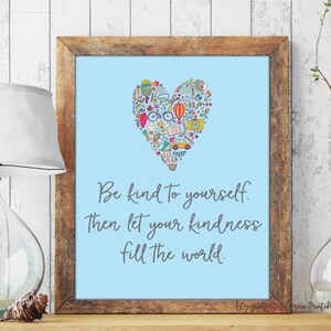 Kindness PRINTABLE ART, Kindess Classroom Poster, Spread Kindness Wall ...