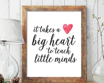 Teacher Appreciation Printable - Etsy