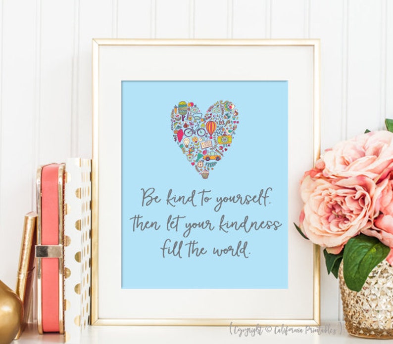 Kindness PRINTABLE ART Kindess Classroom Poster Spread - Etsy
