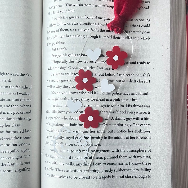 Hello Kitty Bookmark - Etsy