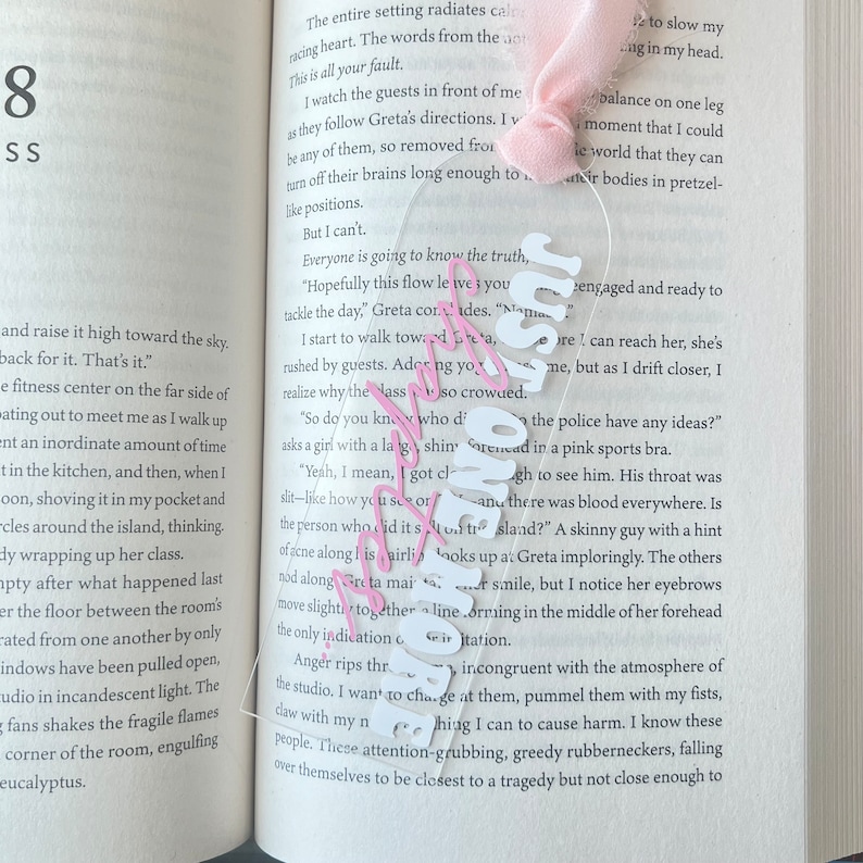 Just One More Chapter Bookmark - Etsy