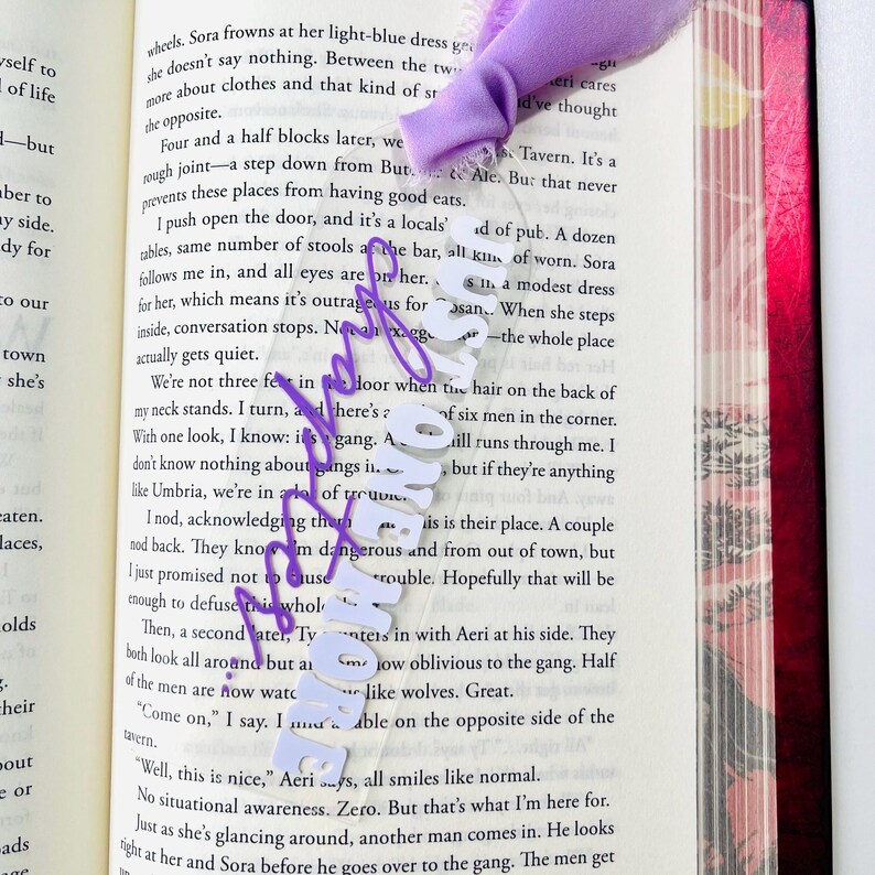 Just One More Chapter Bookmark - Etsy