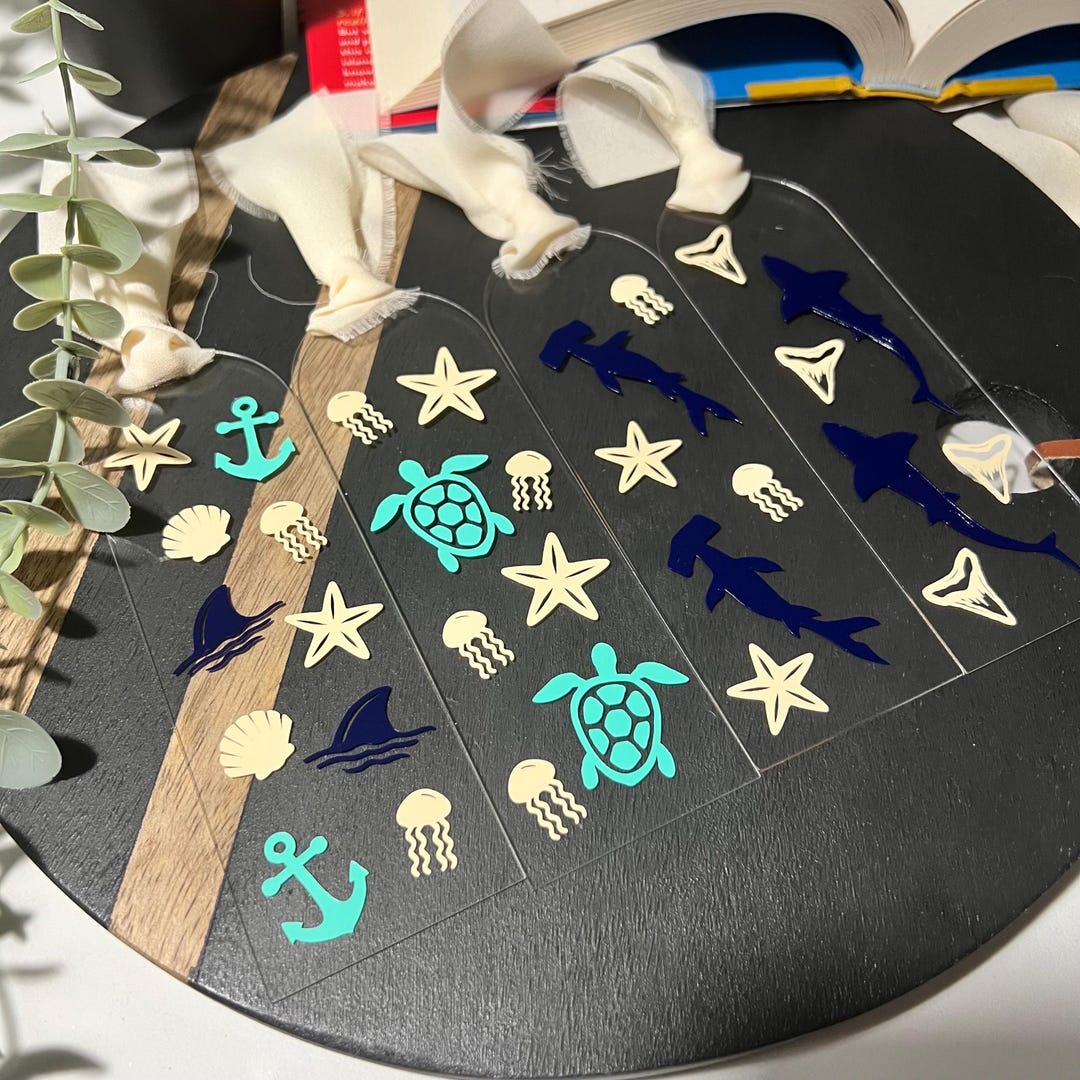 Under the Sea Bookmarks - Etsy