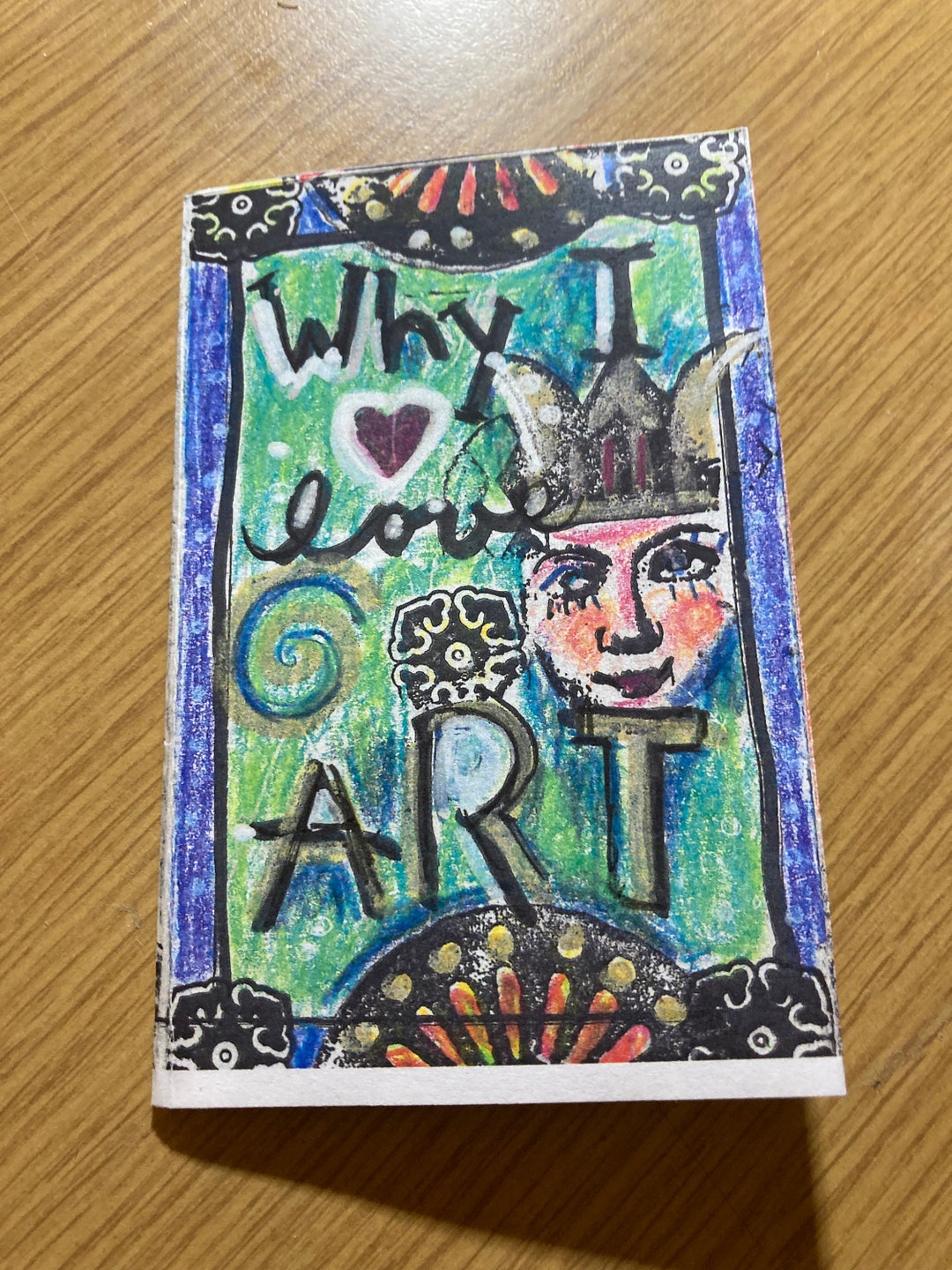 Artist Zine Why I Love Art Zine Mini Book About Art Zine Artist ...