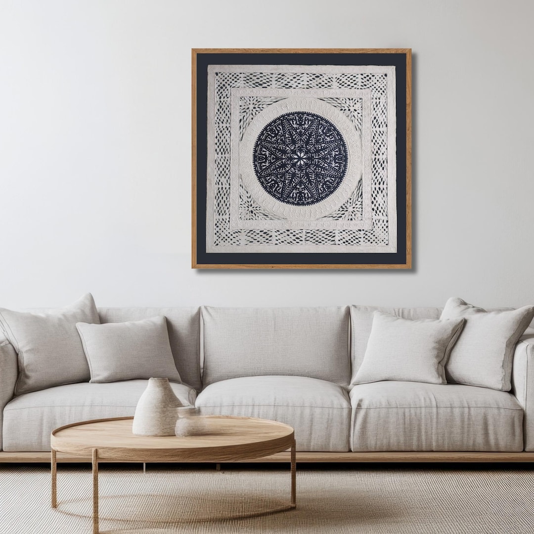 Handmade Mexican Wall Art - Otomi Amate Paper Combined With Papel ...