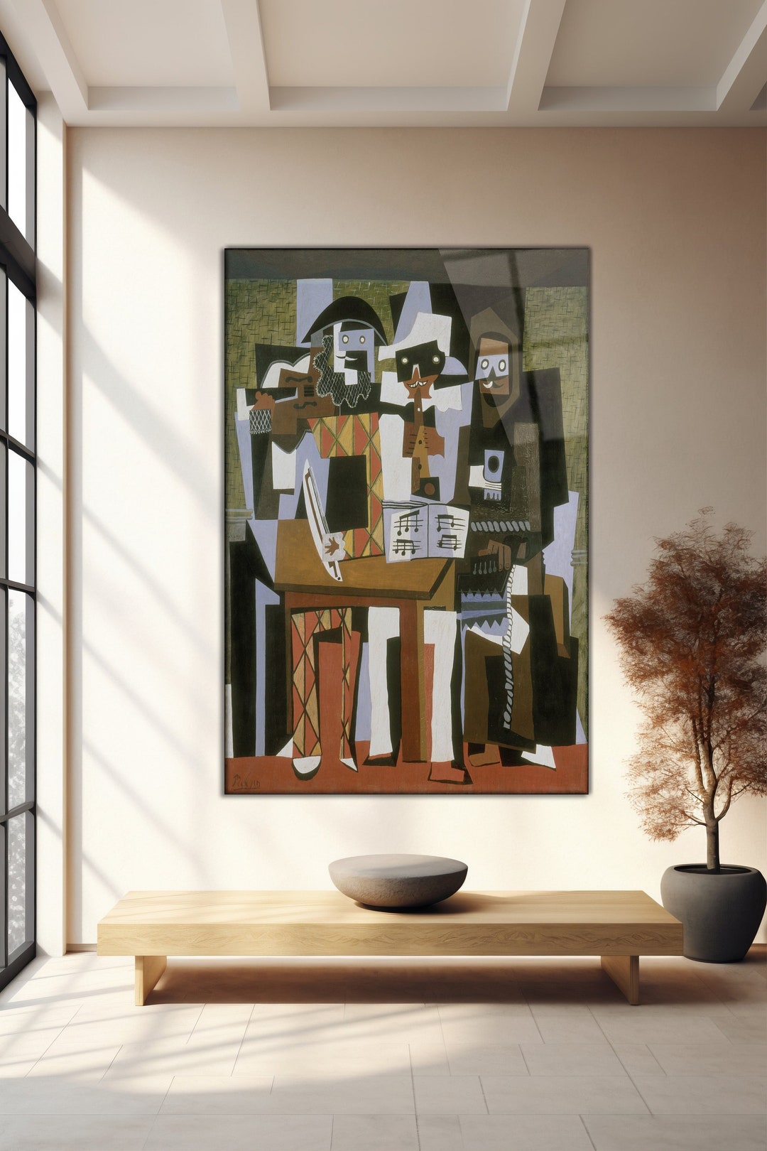 Pablo Picasso I Pablo Picasso Three Musicians Poster I Pablo Picasso ...
