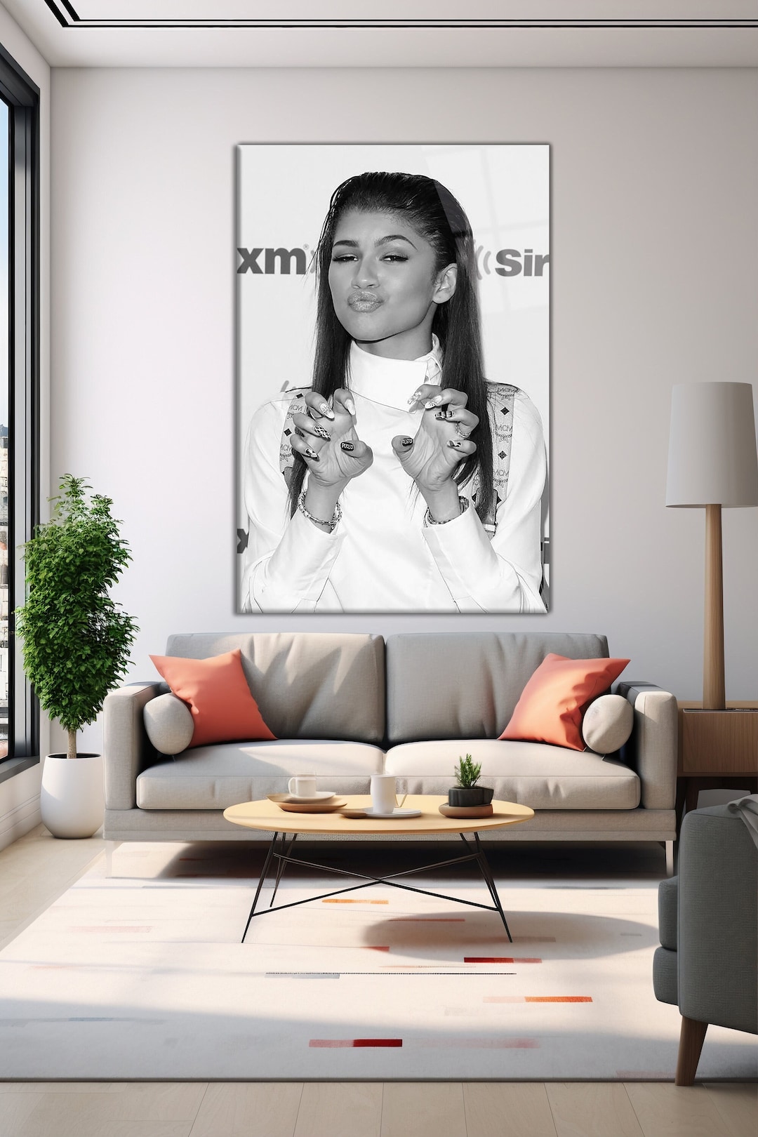 Zendaya Black & White Poster Instant Download Wall Art Celeb Poster I ...