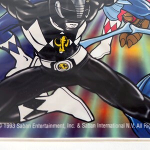 Mighty Morphin Power Rangers - Vintage 1993 - 3-ring Binder - Blue ...