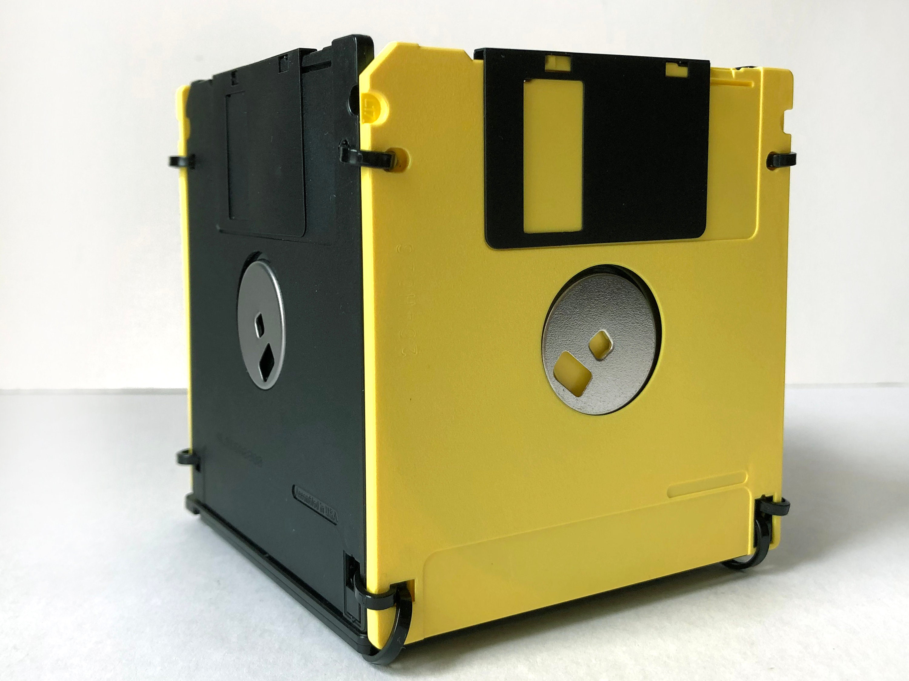 Floppy Disk Black & Color Container Pencil Cup Planter | Etsy