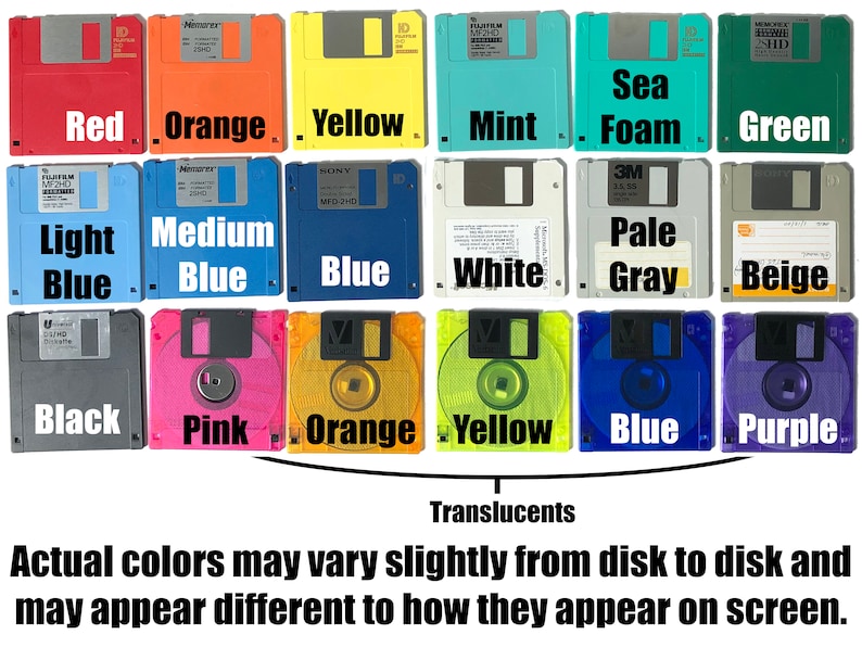 Floppy Disk Pastel Colors Pink Container Pencil Cup - Etsy