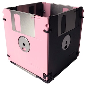 Upcycled Floppy Disk Container: Retro Tech Pencil Cup - Etsy