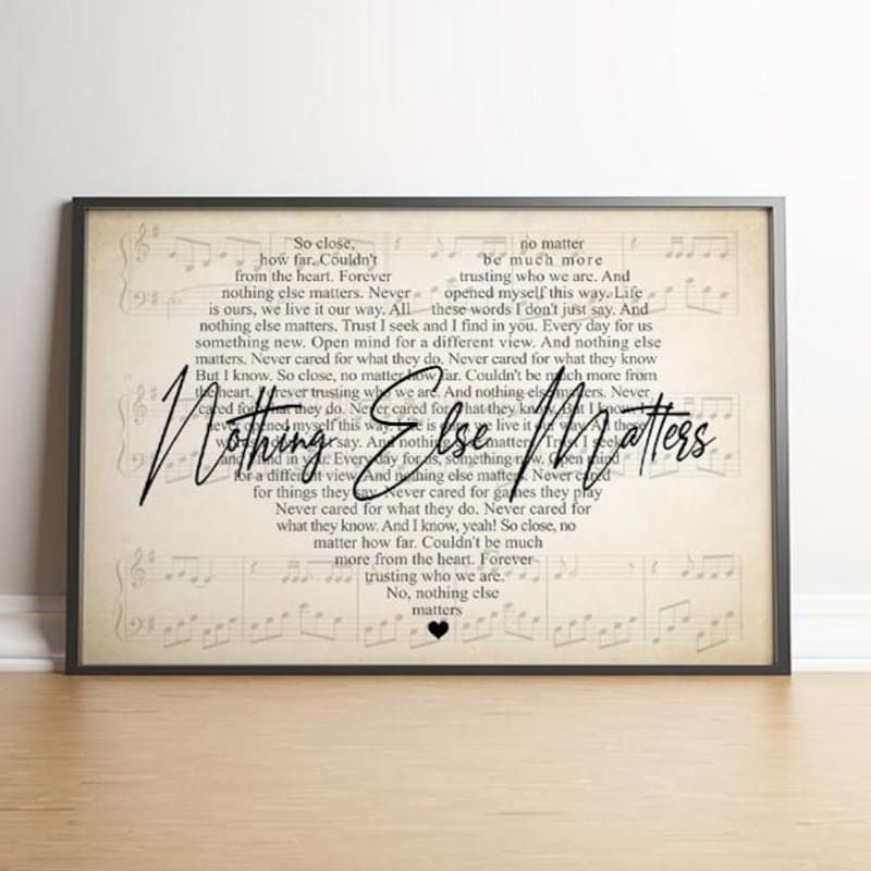 The Nothing Song - Etsy