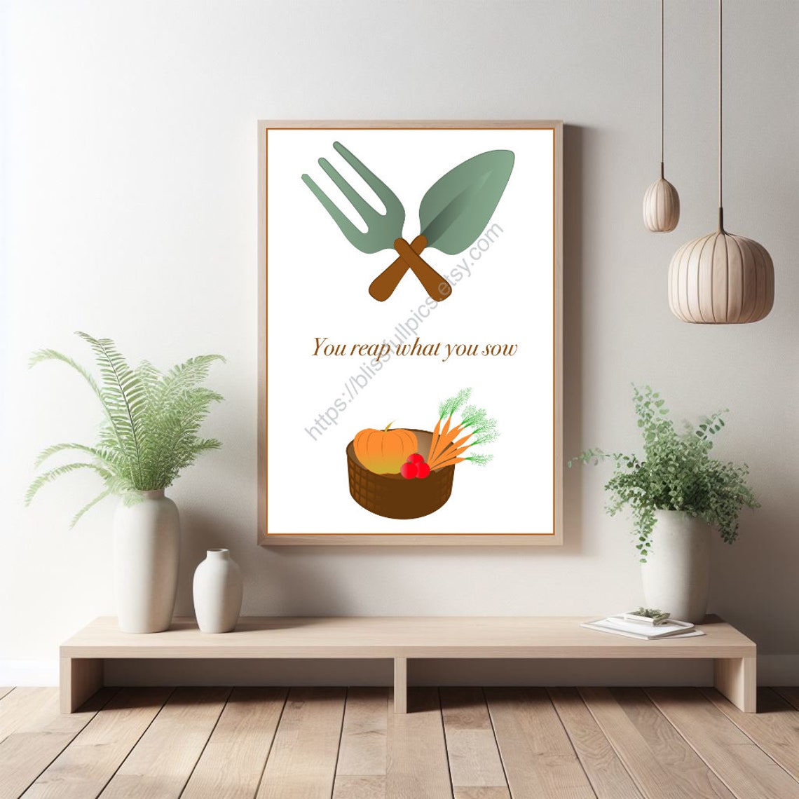 Motivational Poster, Digital Download, Gardening, Sow, Jpeg, Pdf, Svg ...