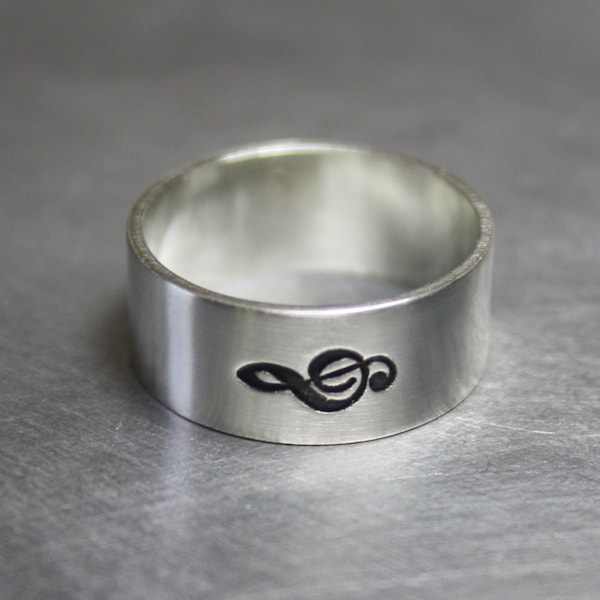 Clef Ring - Etsy