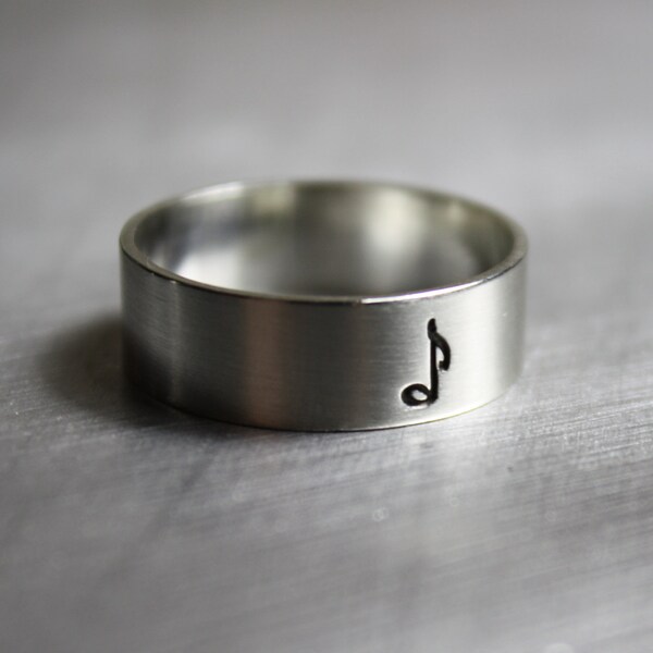 Music Note Ring - Etsy