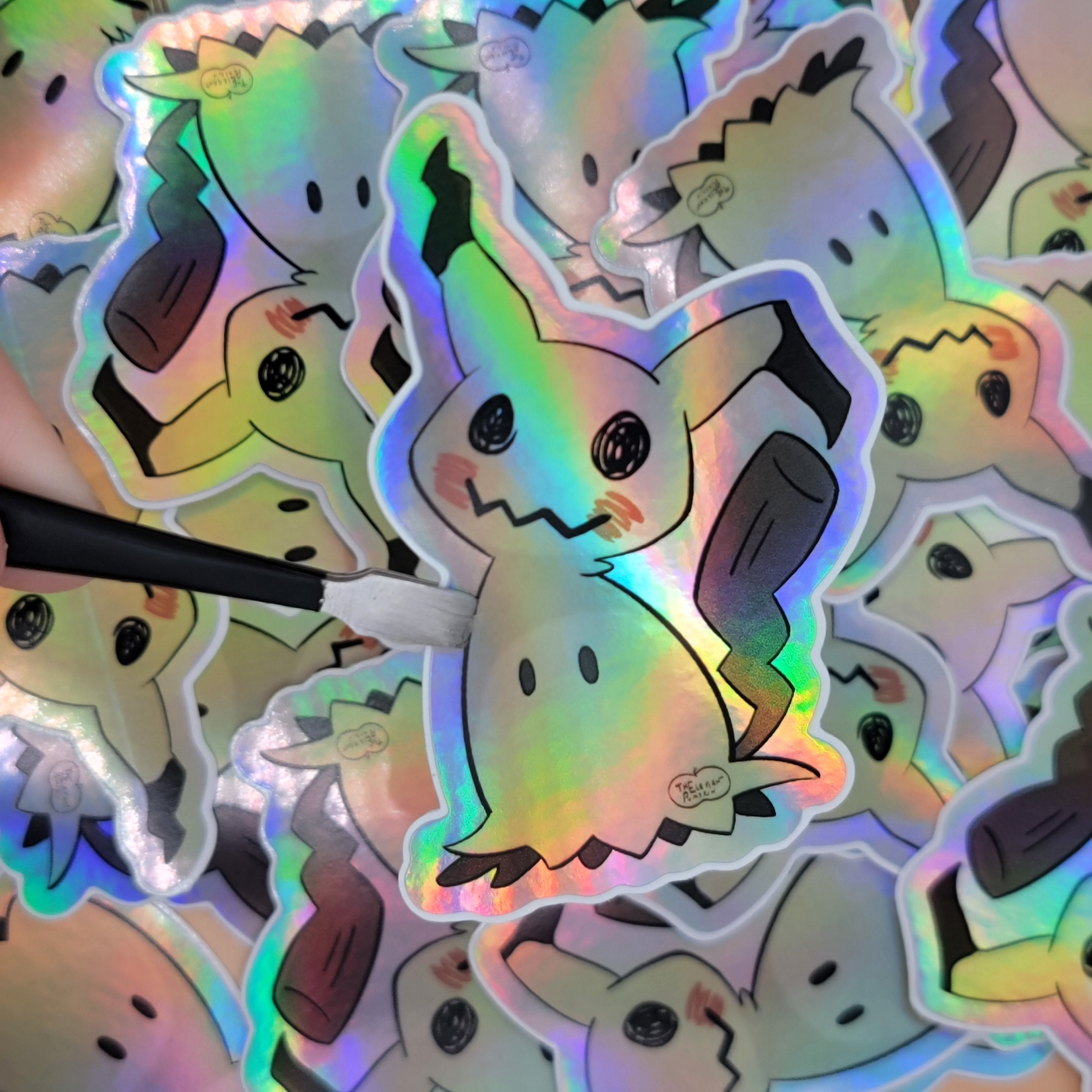 Mimikyu Sticker pokémon Fanart - Etsy