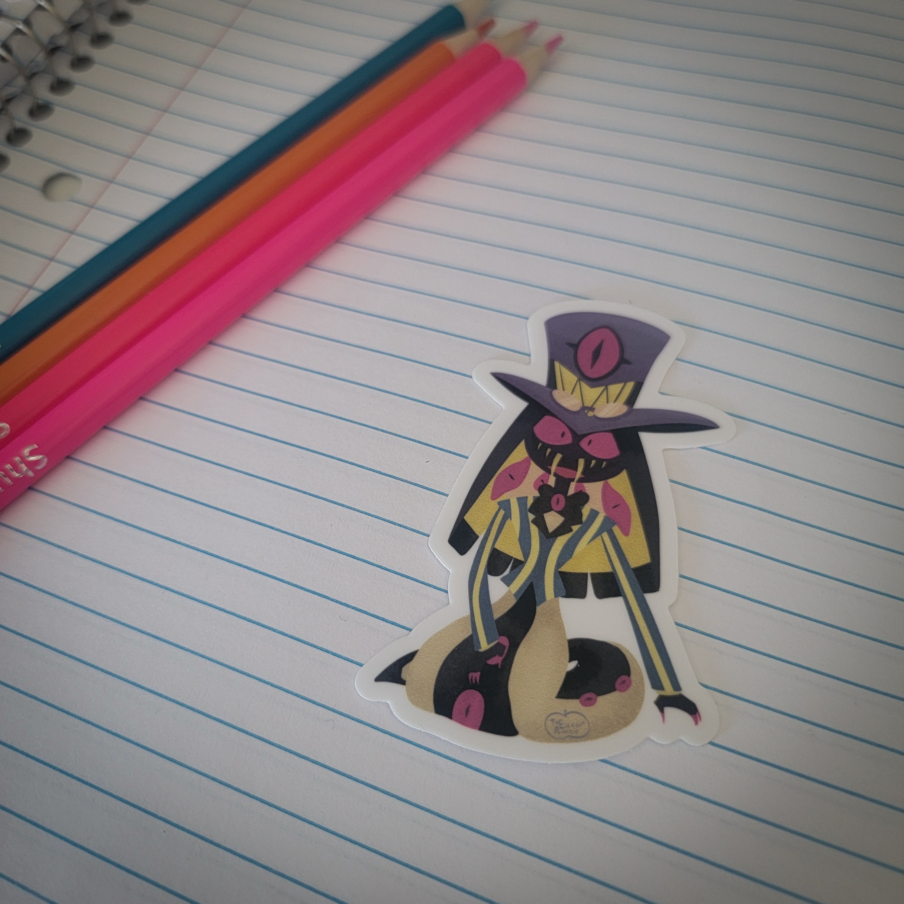 Sir Pentious Sticker fanart - Etsy