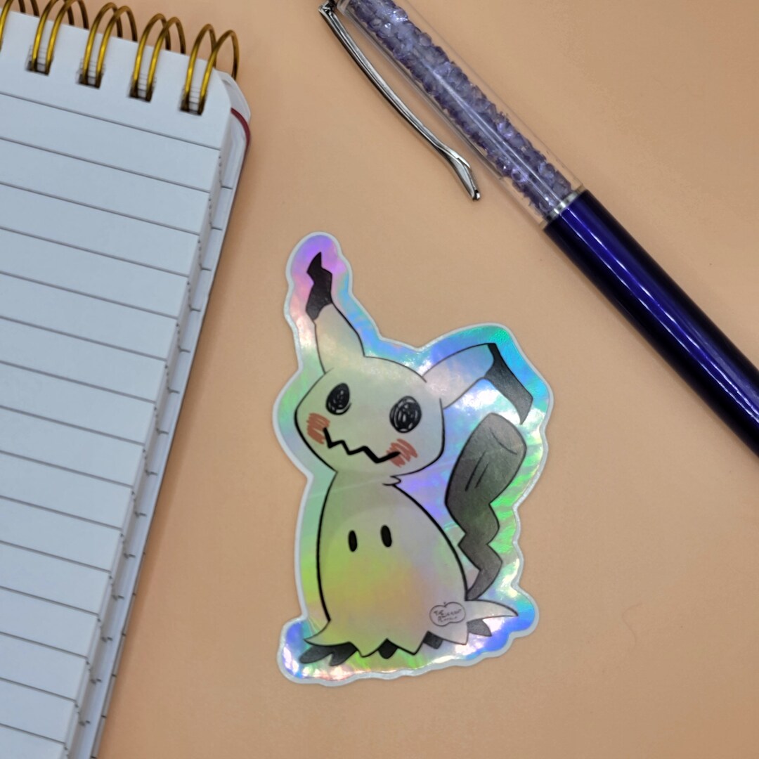 Mimikyu Sticker pokémon Fanart - Etsy