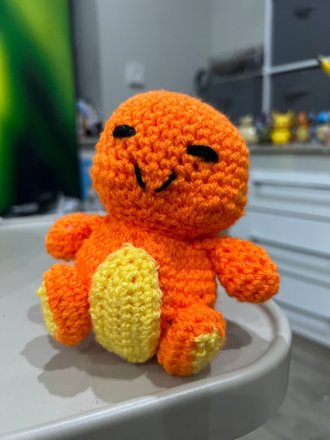 Handmade Charmander Plushie - Etsy