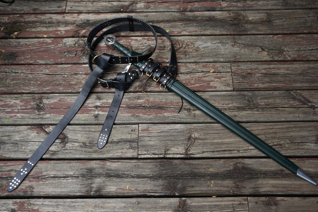 Medieval KNIGHTS BELT. Long Ring Belt. - Etsy