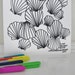 Seashore Seashell Scallop Coloring Page for Adults and Children ...