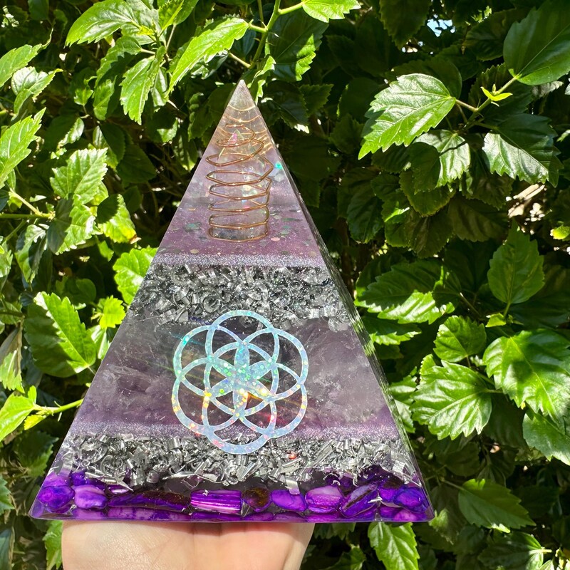 Amethyst Orgonite - Etsy