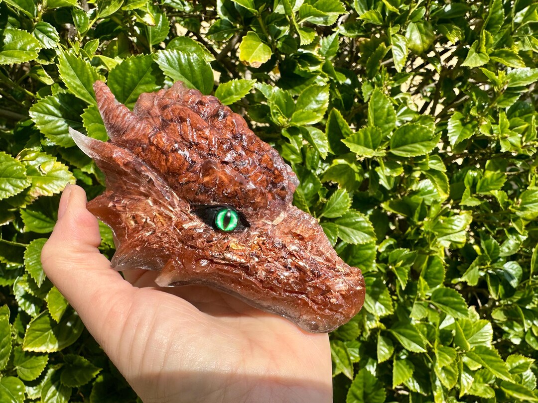 Sedona Vortex Stone Orgonite Dragon - With Copper, Crystal Quartz ...
