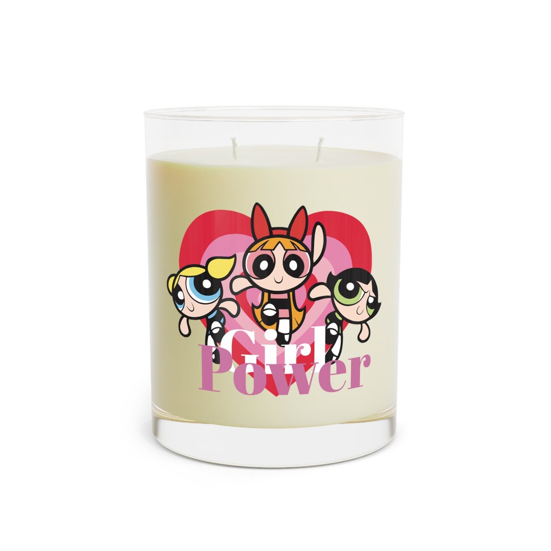 Powerpuff Girls Inspired Scented Candle Unique Cartoon Home Decor - Etsy