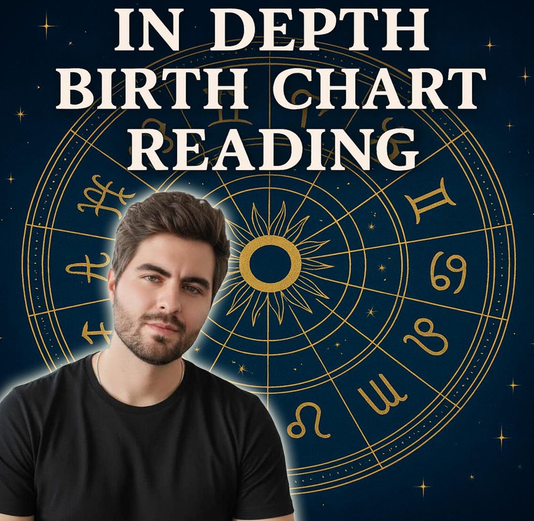 In Depth Birth Chart Reading, Astrology Reading, Birth Chart Astrology ...