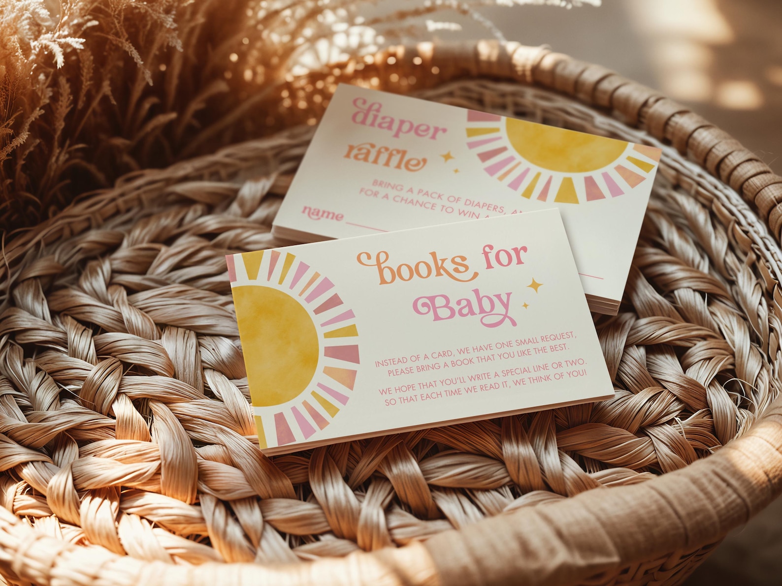 Sunshine Baby Shower Cupcake Toppers | Boho Retro Sun Girl Baby Shower ...