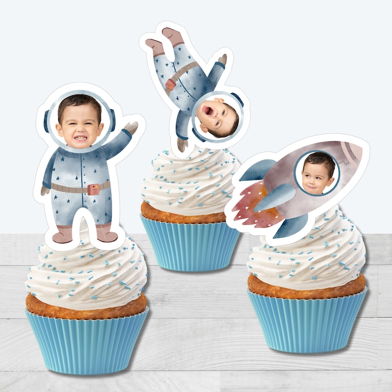 Astronaut Kids Craft With Photo - Etsy UK